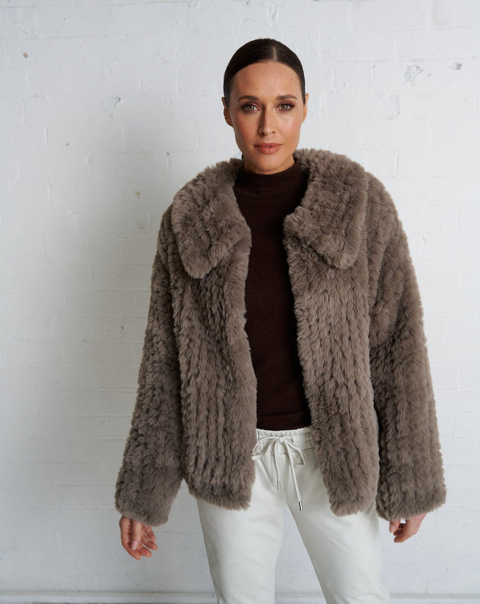 Leola Jacket Mushroom – Birds of a Feather Couture