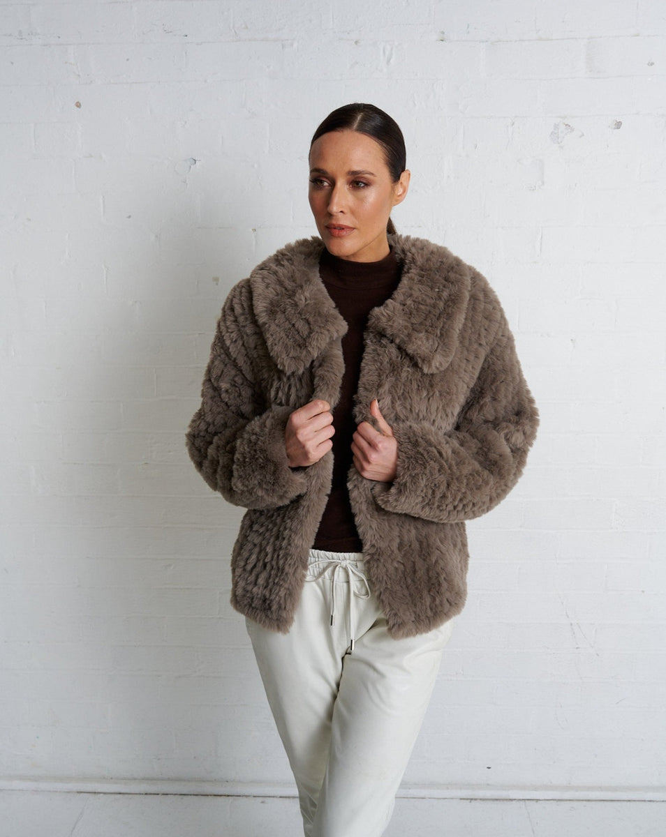 Leola Jacket Mushroom – Birds of a Feather Couture