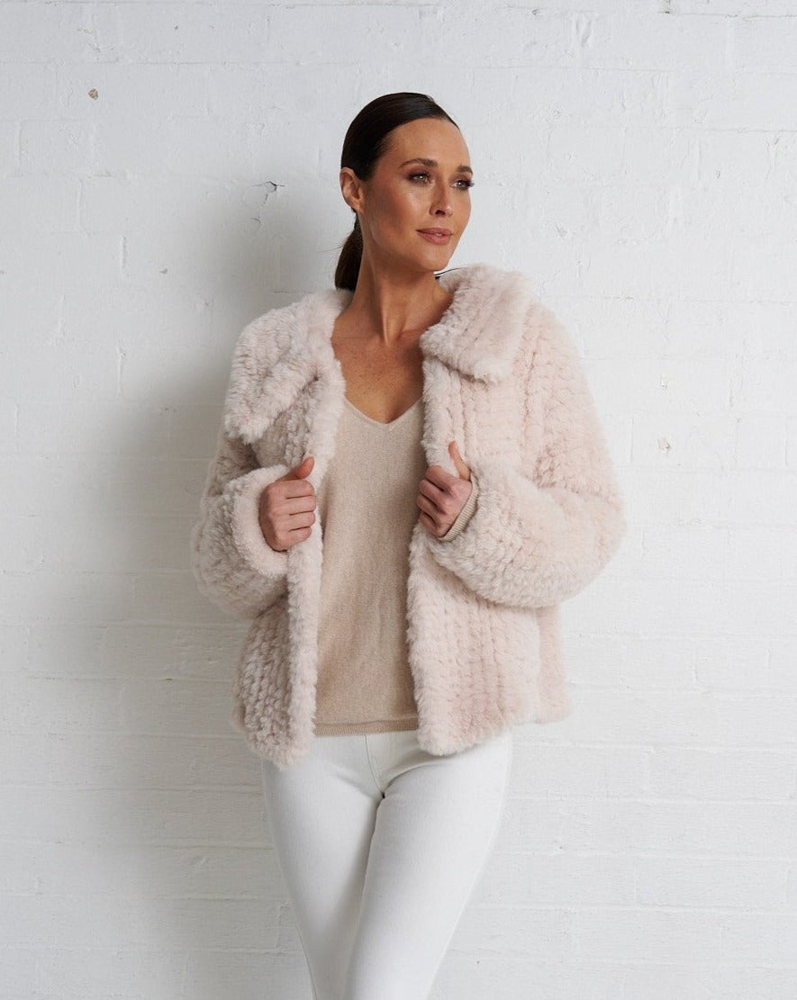 Leola Jacket Stone – Birds of a Feather Couture